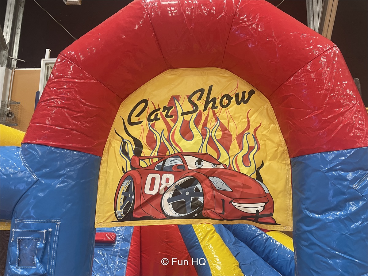 Racing Cars Combo - Bouncy Castle Hire in Christchurch, Canterbury ...